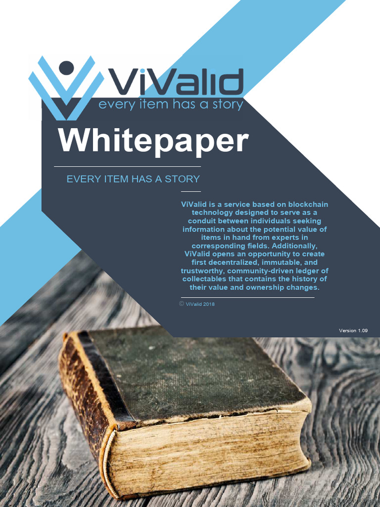 vivalid-whitepaper | PDF | Cryptocurrency | Sales