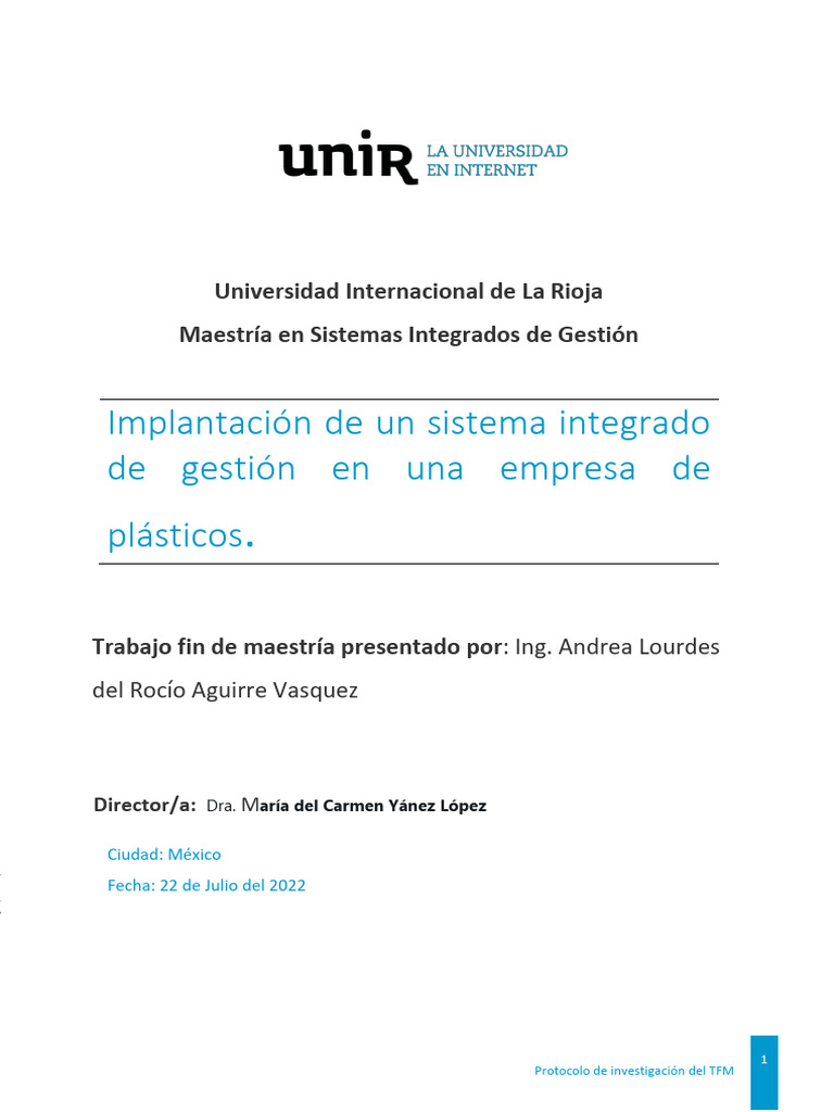 Entrega1 - Protocolo - Investigación 2022 AA | PDF | Economias | Business