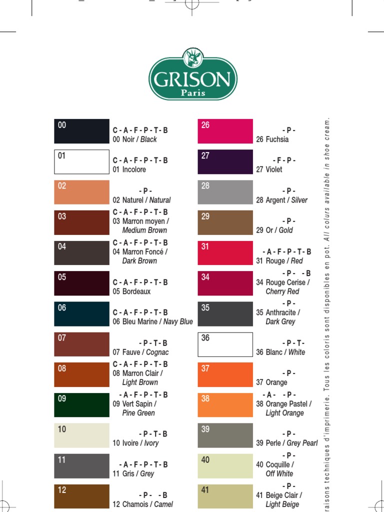 Grison Creme Cartella Colori | PDF