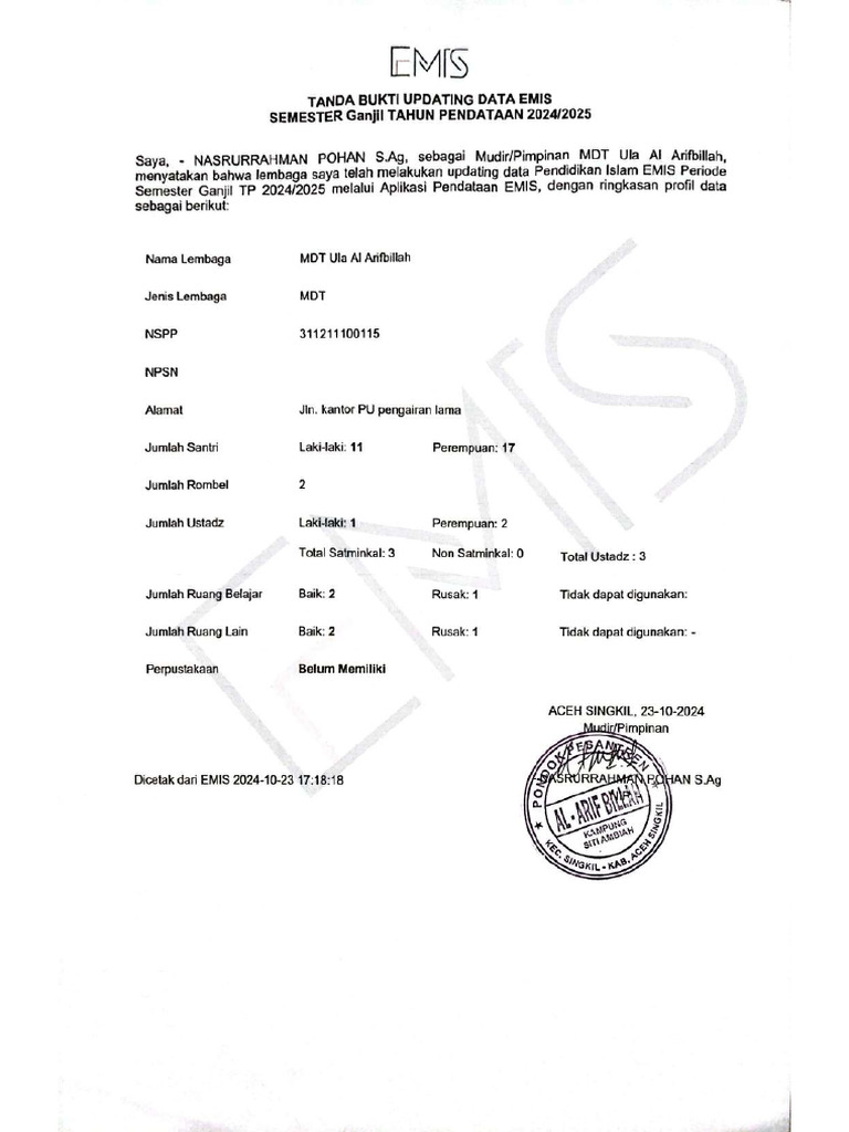 BAP EMIS (1) Compressed | PDF