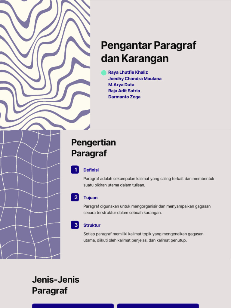 Pengertian Paragraf | PDF | Filsafat | Seni & Disiplin Bahasa