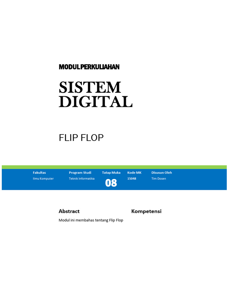 Pertemuan 8 | PDF | Komputer
