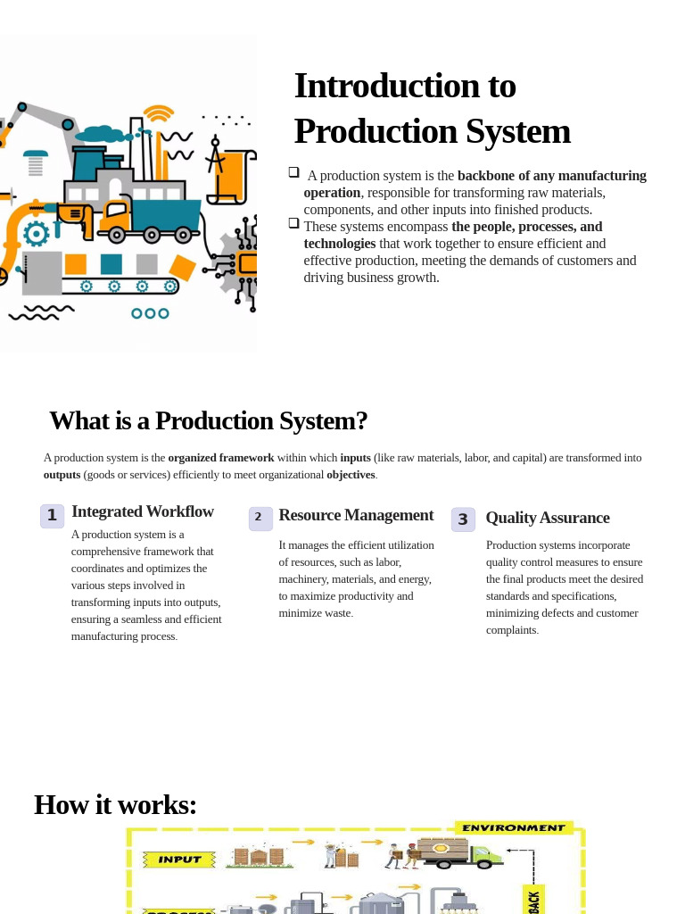 Intro To Production Management | PDF | Automation | Lean Manufacturing