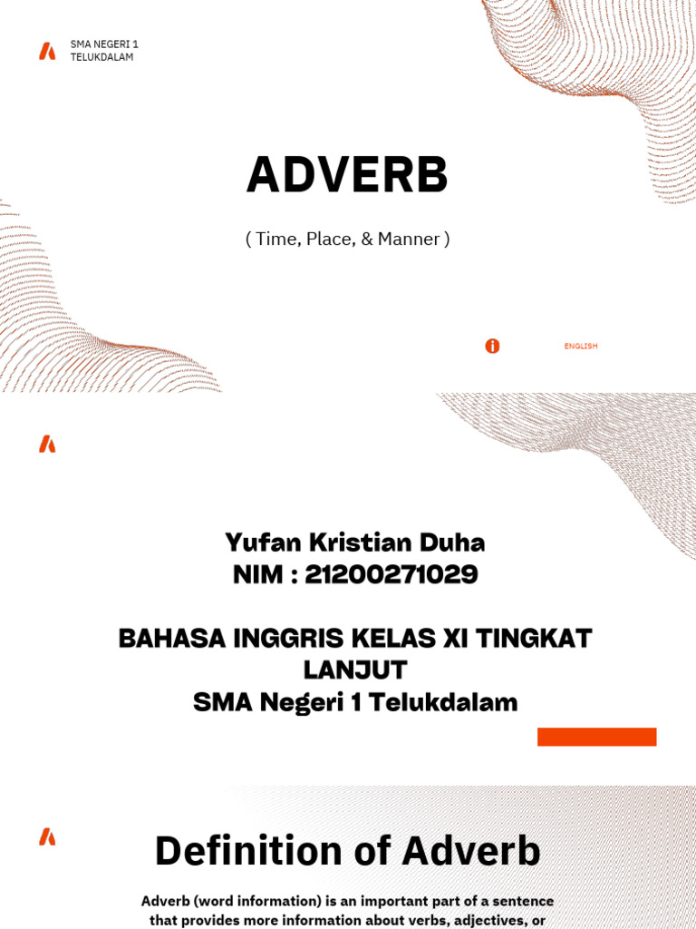 Adverb | PDF | Adverb | Languages