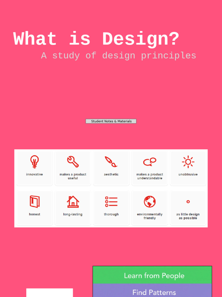 Key Principles of Effective Design | PDF | Career & Growth | Business