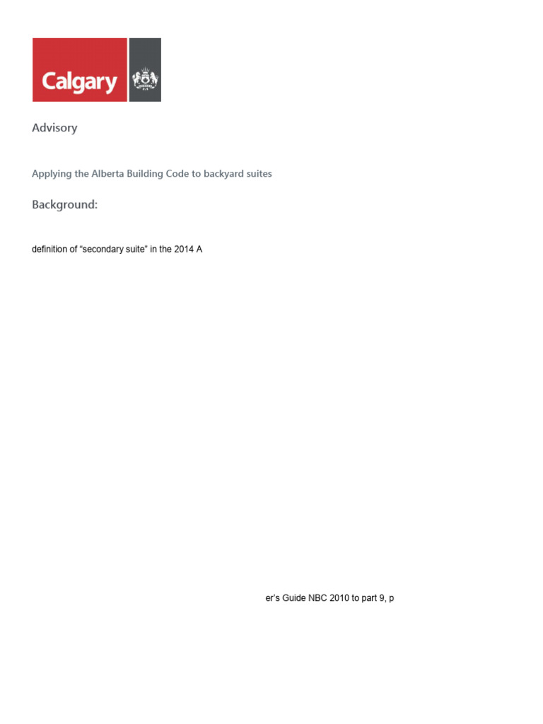 Backyard Suite Building Guidelines | PDF | Garage (Residential)