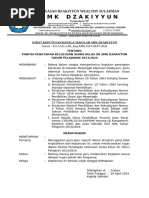 CONTOH SK PANITIA SPMB Tahun Ajaran 2025 2026 | PDF