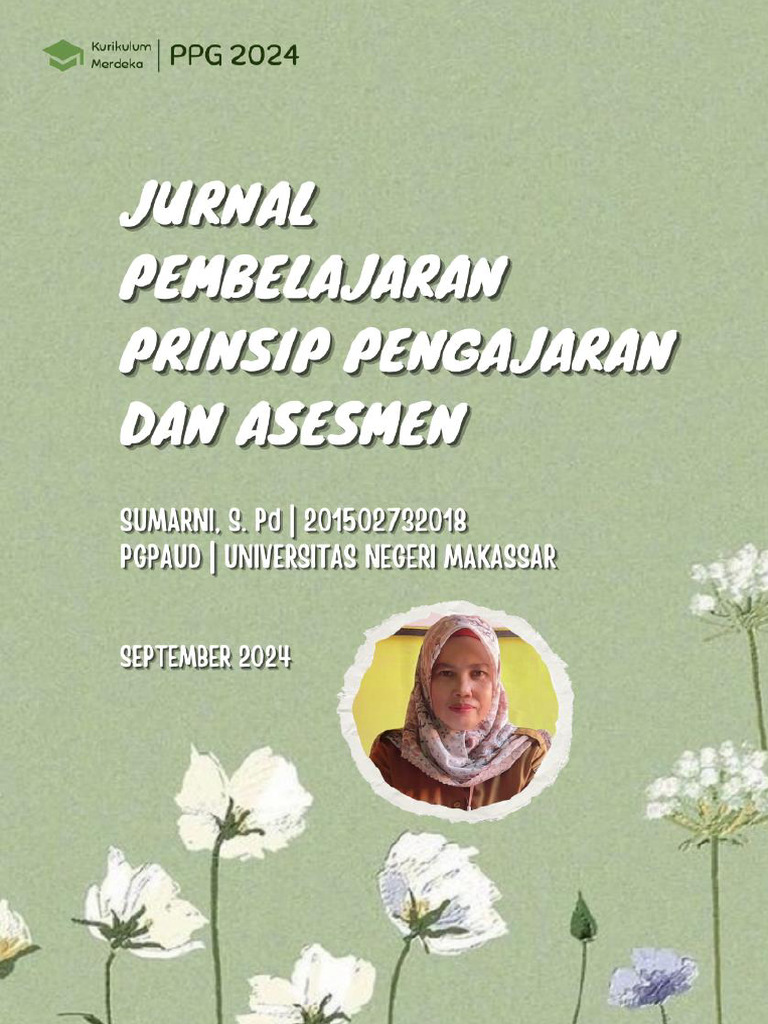 Jurnal Pembelajaran Prinsip Pengajaran Dan Asesmen | PDF