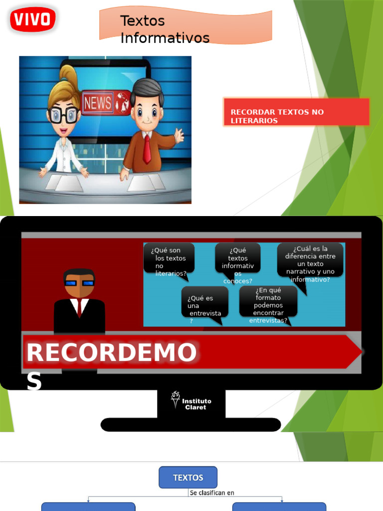 LENGUAJE 5° Básico Texto Informativo 22 Al 26 de Marzo | PDF