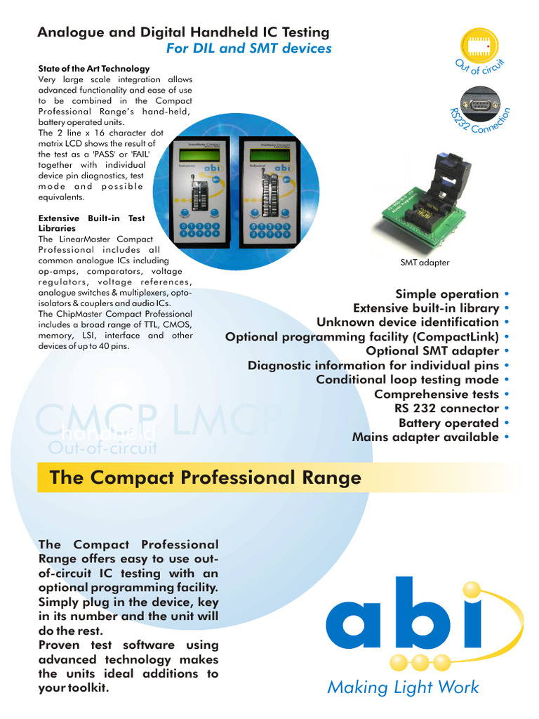 ChipMaster Compact Professional | PDF | Integrated Circuit | Computer ...
