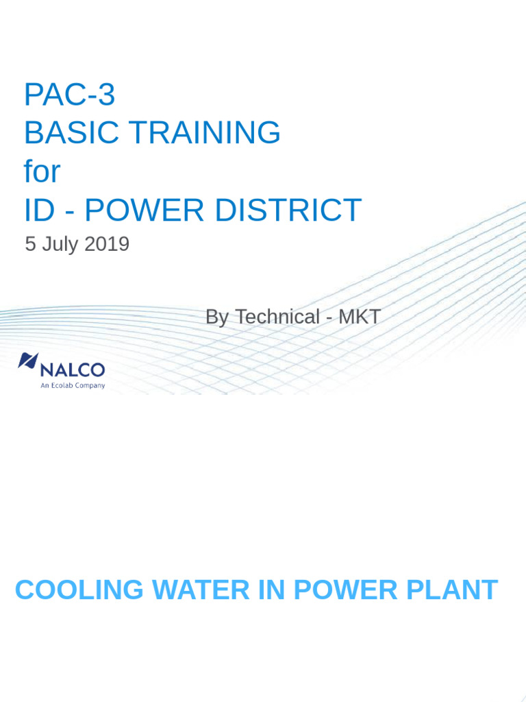 Basic Training New Engineer - Power - Pac-3 - 05072019 | PDF | Water ...