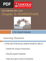Lab Report # 1 - HOMEOSTASIS | PDF | Homeostasis | Stimulus (Physiology)