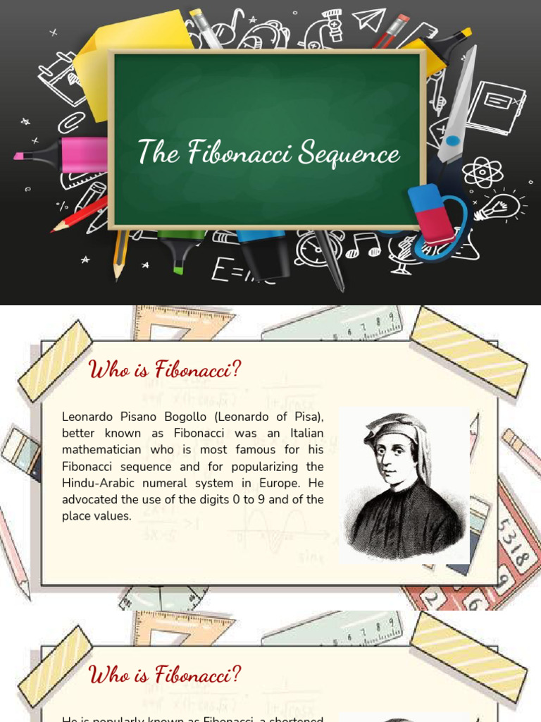 Fibonacci Sequence and Its Patterns | PDF | Elementary Mathematics ...