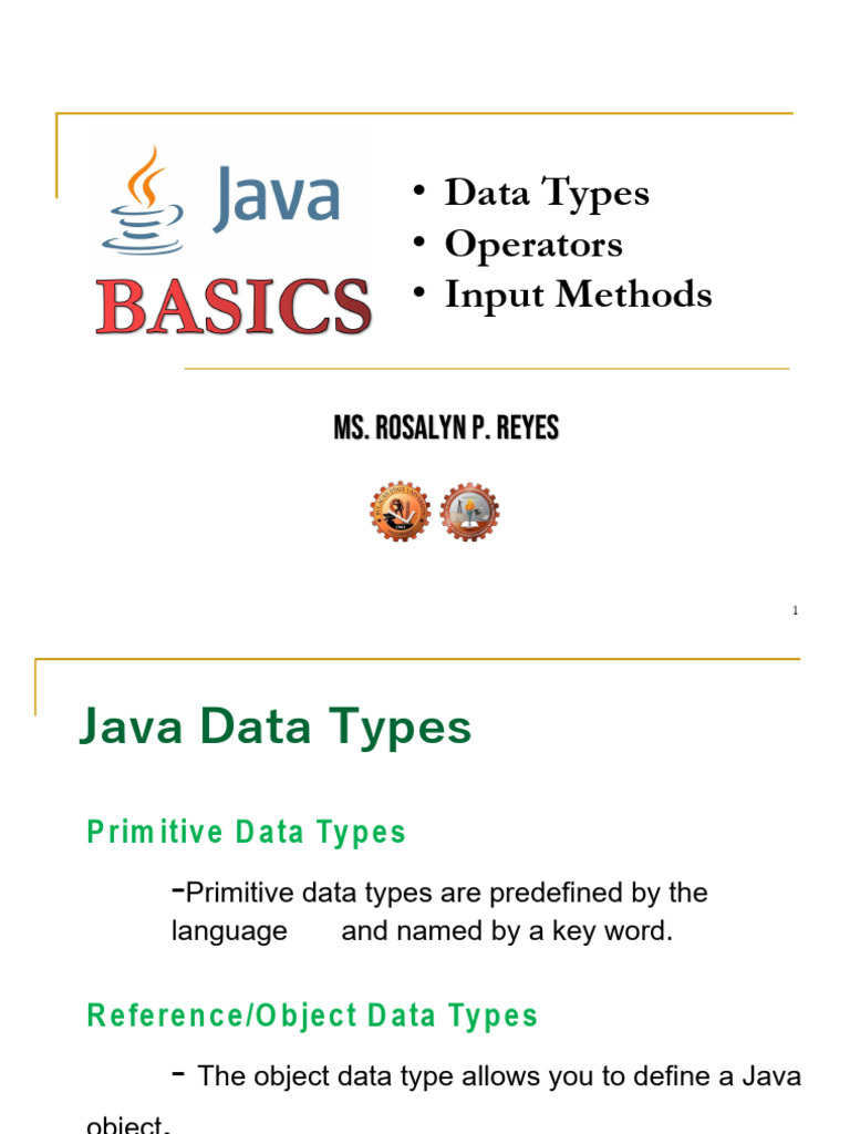 2 Java Basic DataTypes - Operators - Input | PDF | Data Type | Integer ... 2 Java Basic DataTypes - Operators - Input | PDF | Data Type | Integer ...