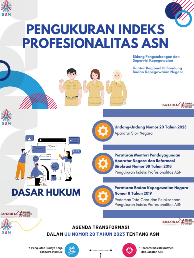 Update Pengukuran IP ASN Kanreg III BKN 2024 Sukabumi | PDF