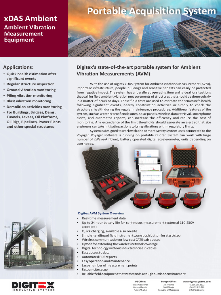 xDAS Ambient - Overview - RevF2 | PDF