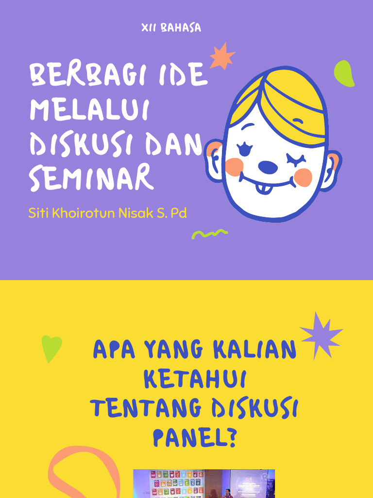 Berbagi Ide Melalui Diskusi Dan Seminar | PDF | Seni