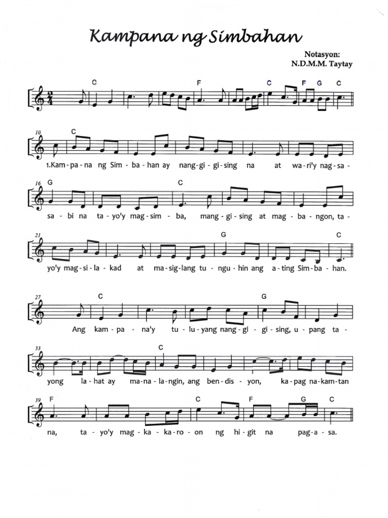 Kampana NG Simbahan | PDF