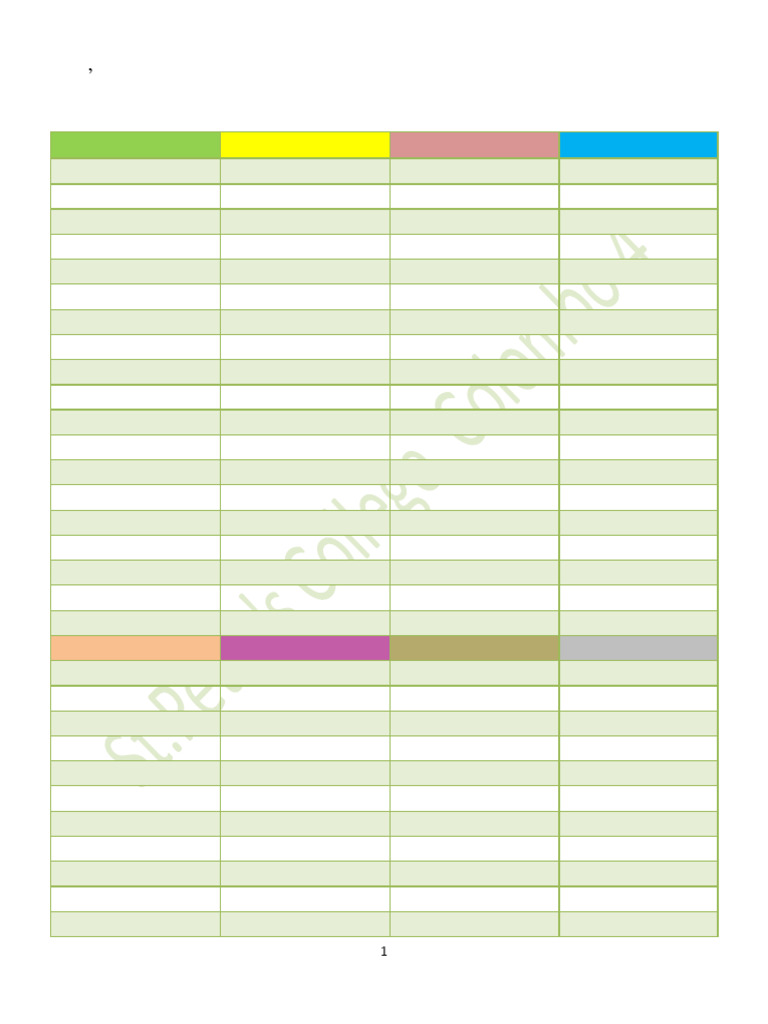 Connective Words SPC SPC | PDF