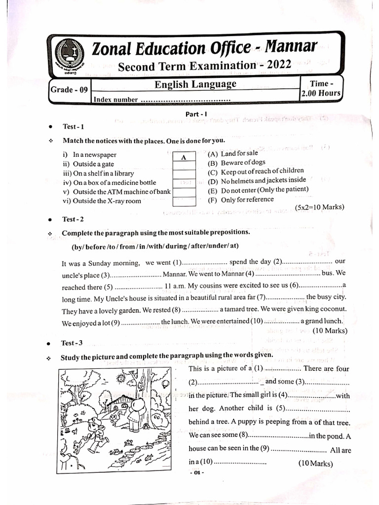 Grade 9 English | PDF