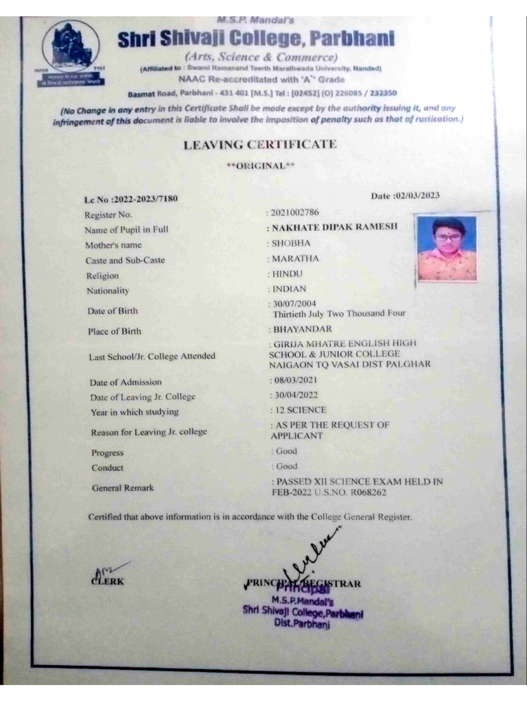 Leaving Certificate | PDF