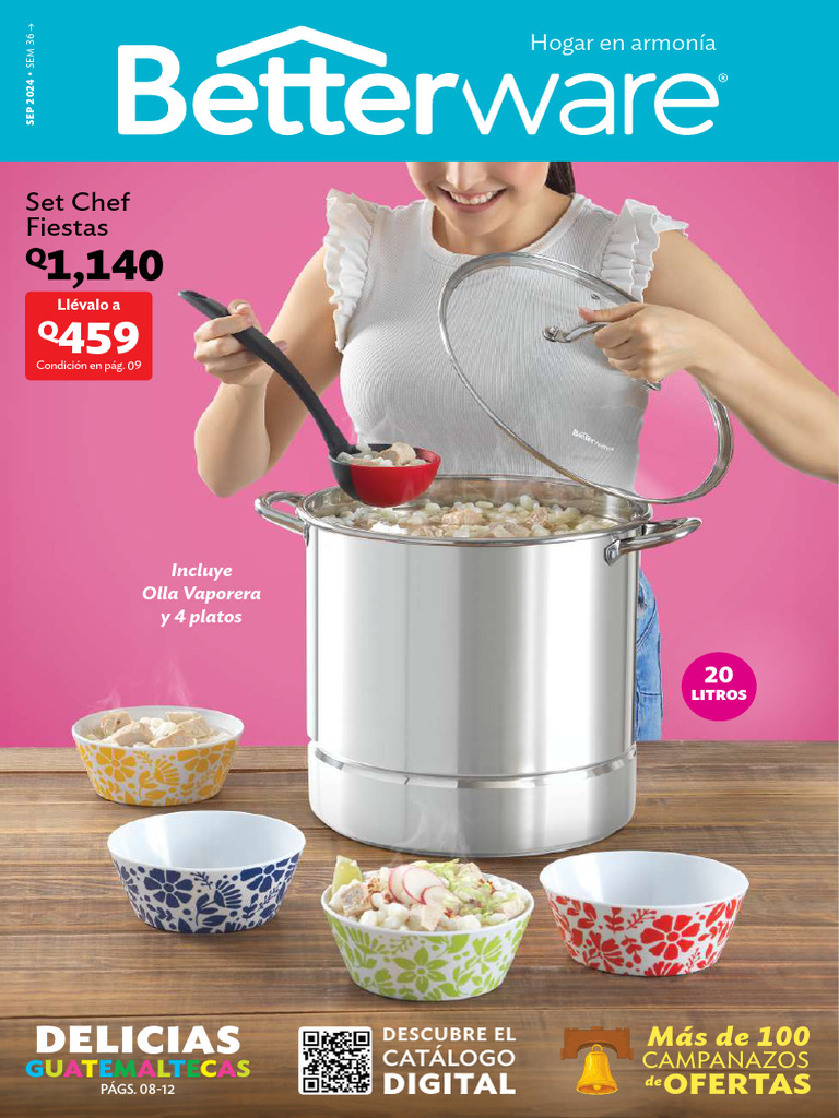 Cataálogo Septiembre Betterware | PDF | Materiales | Sector secundario de la economía