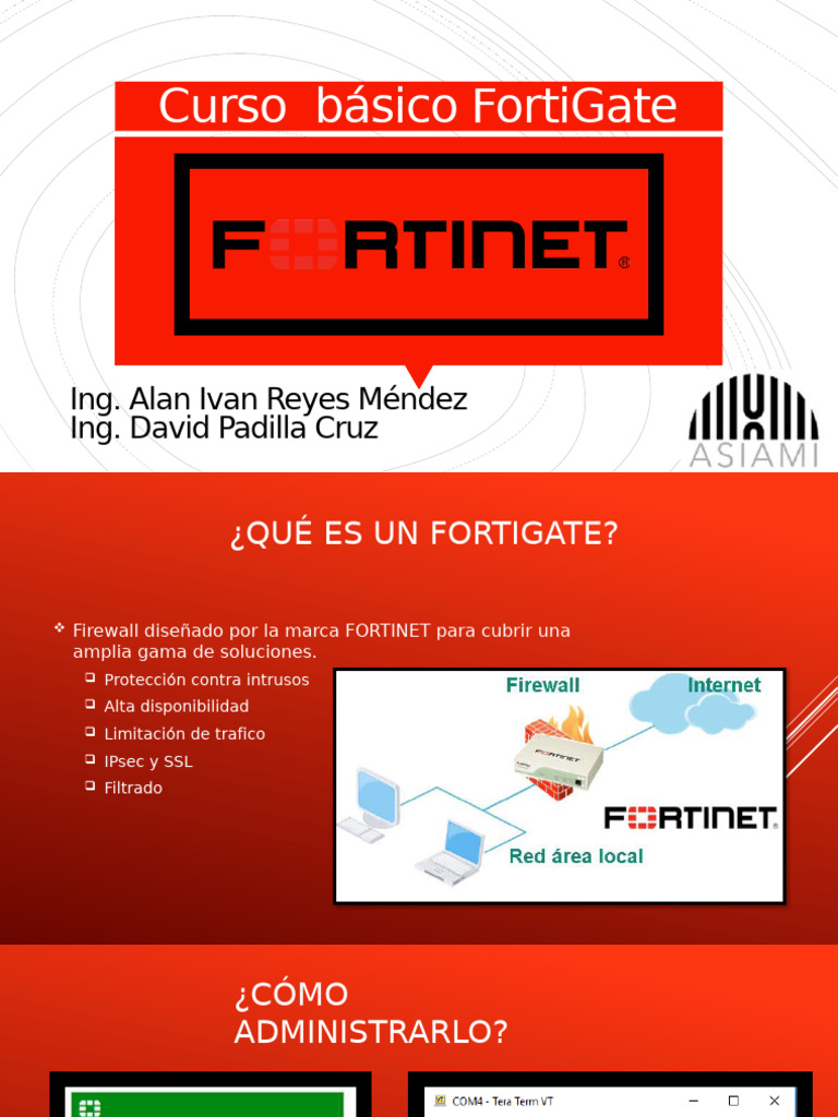 ASIAMI - Curso Básico Fortigate | PDF