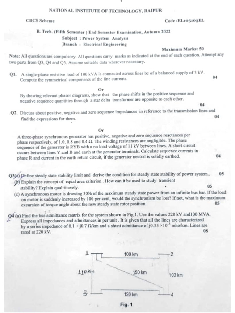 PSA End Sem Paper (2022) | PDF