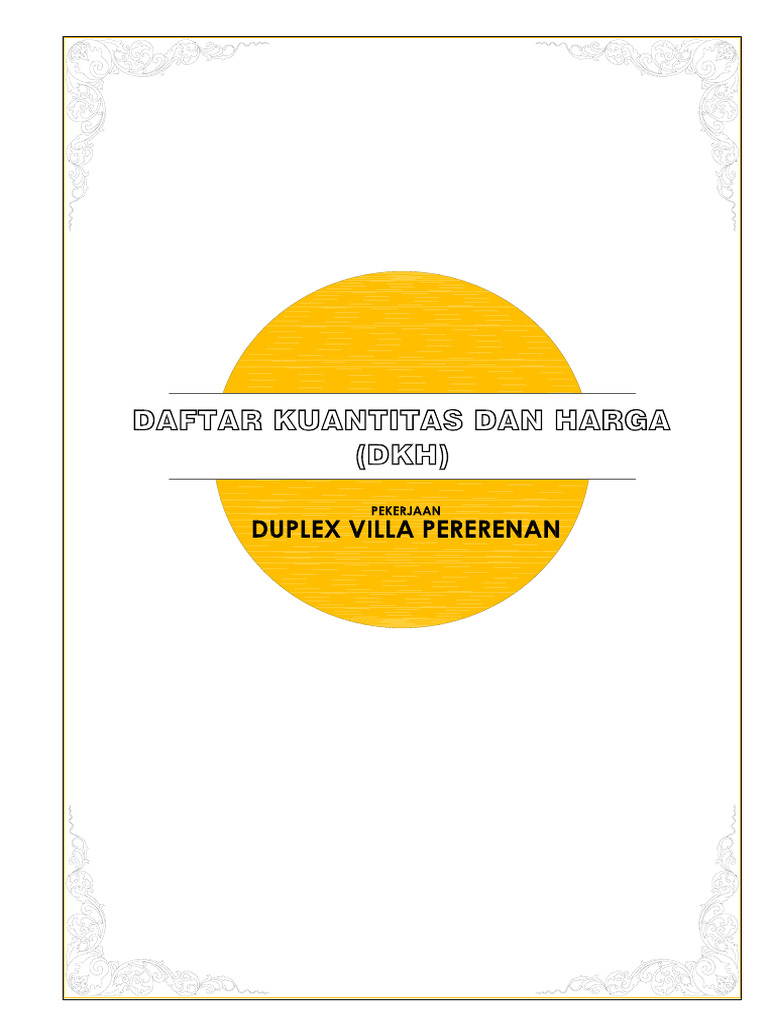 Binder DKH Duplex Villa | PDF | Foundation (Engineering) | Deep Foundation