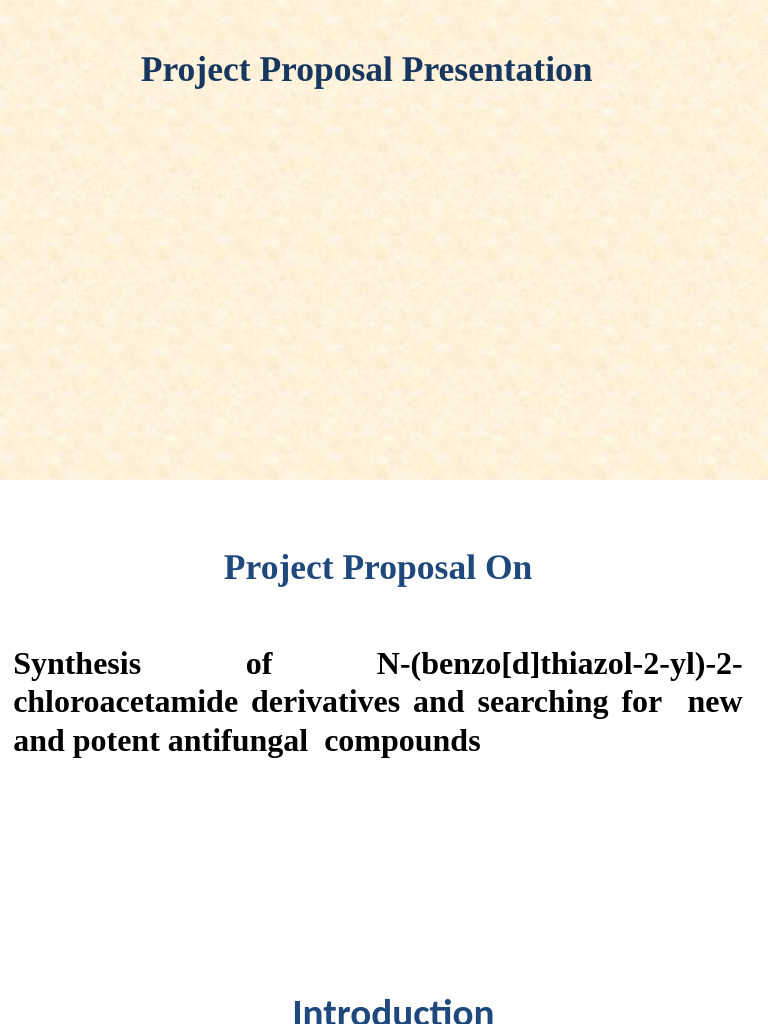 Project Proposal Scheme Mukta | PDF | Antimicrobial
