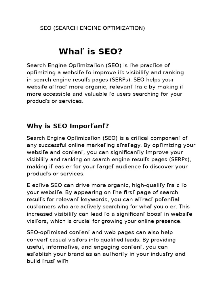 Seo Notes | PDF | Search Engine Optimization | Web Software