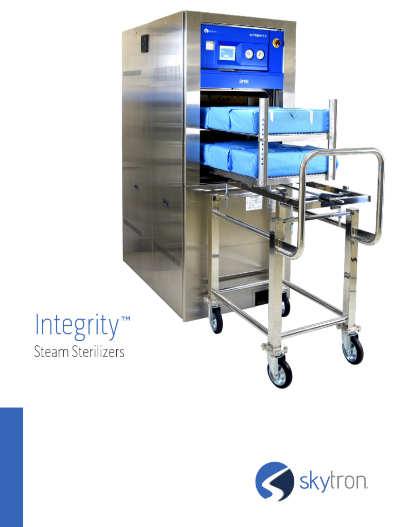 Integrity Sterilizer Full Line Brochure REV6 Web 1 | PDF | Water | Steam