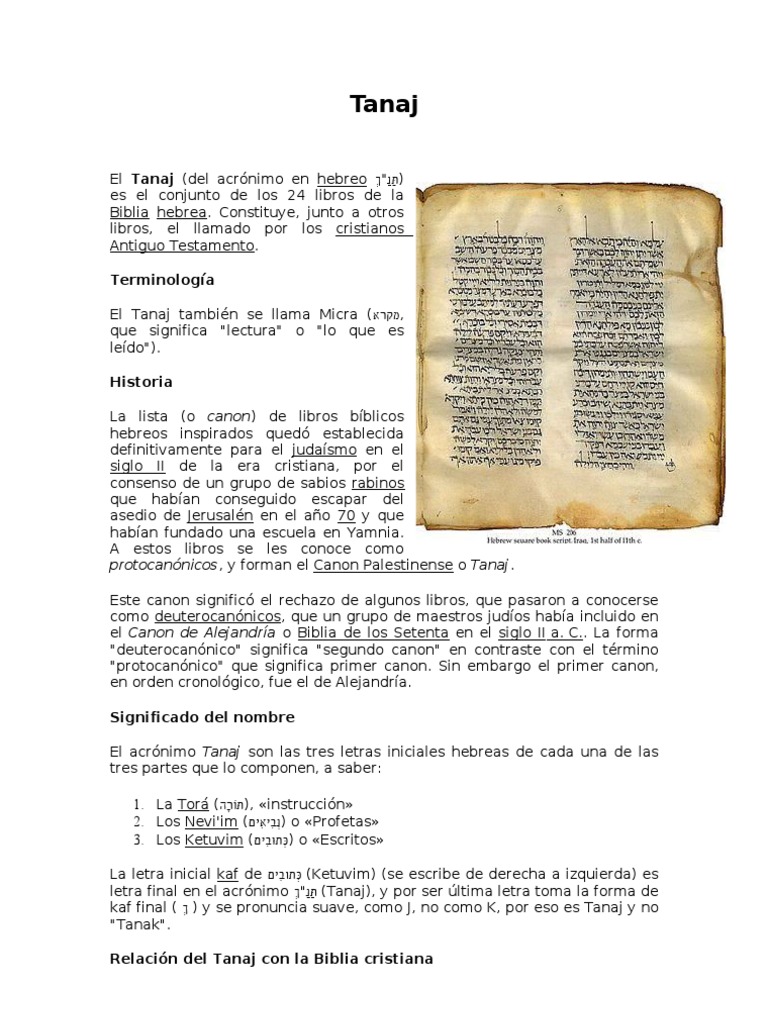 Tanaj