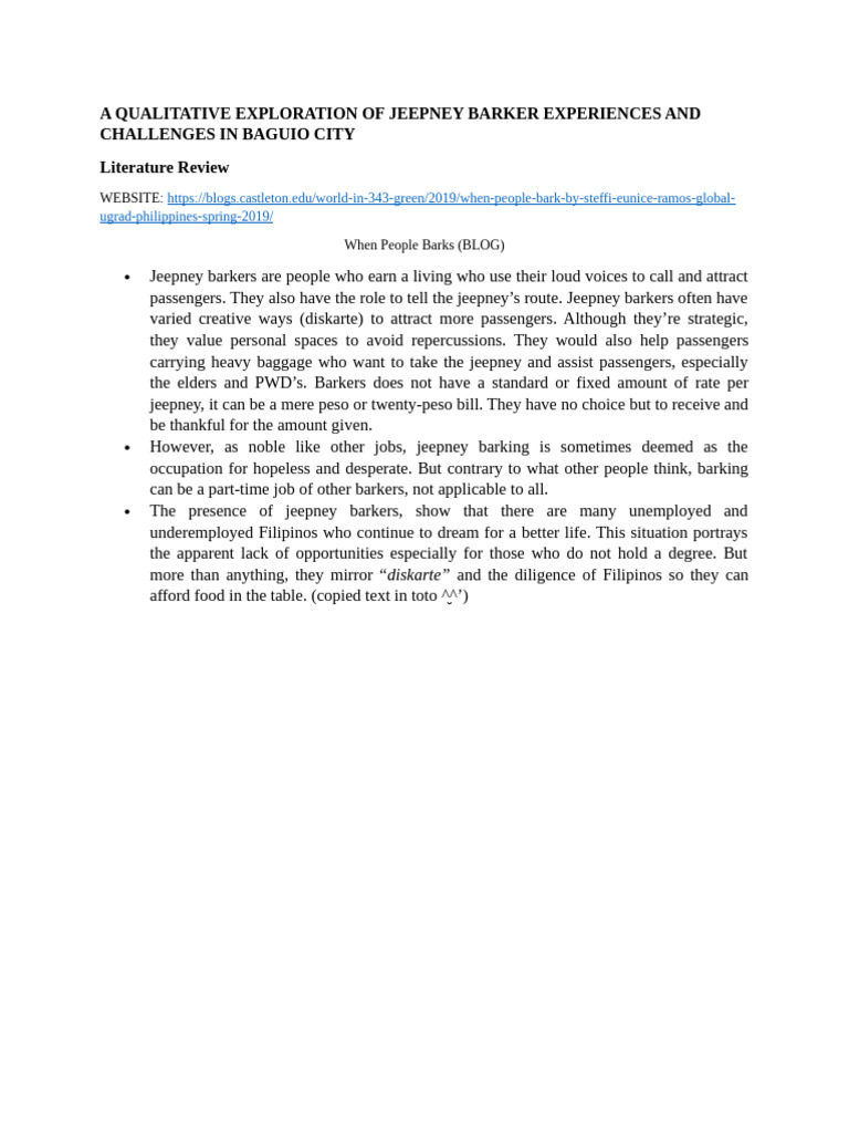 Lit Rev | PDF | Social Science