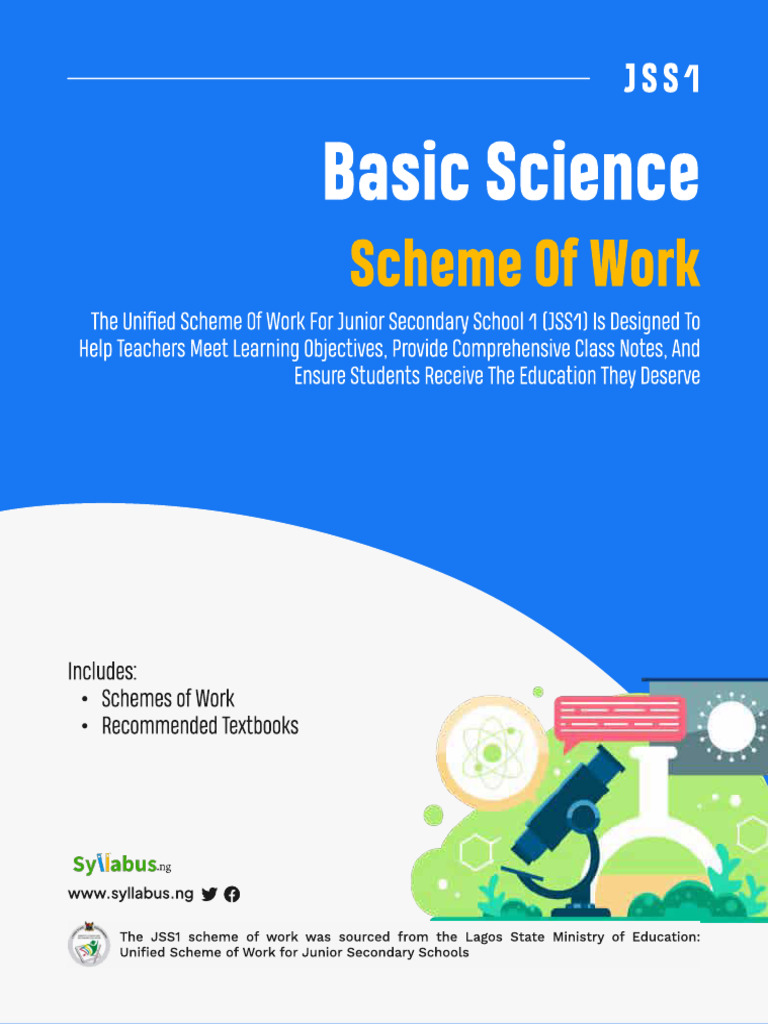Basic Science JSS1 Scheme of Work - SyllabusNG | PDF | Sexually ...