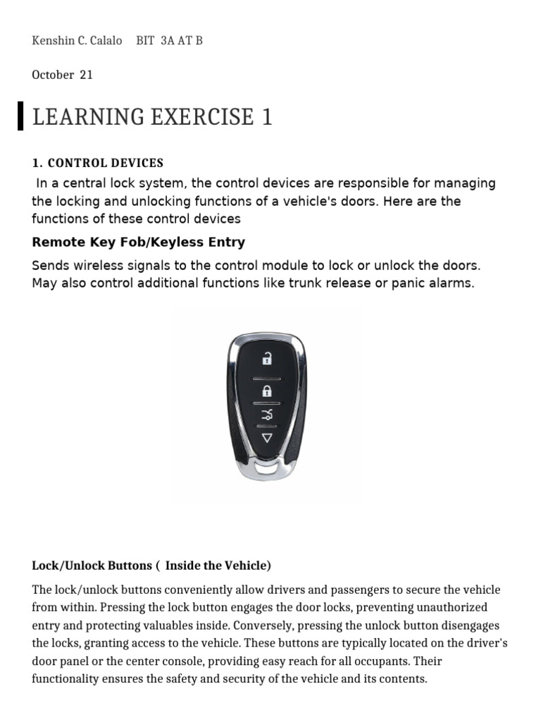 Learning 2 | PDF | Switch | Headlamp