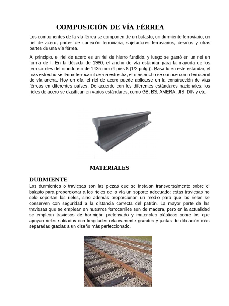 Diego Vias | PDF | Infraestructura de transporte | Infraestructura ferroviaria