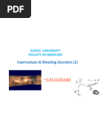 Hemostatic Defects: Types and Management | PDF | Coagulation | Platelet