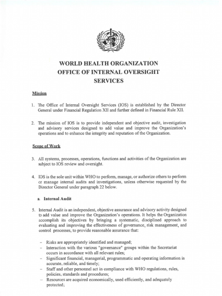 Audit Charter Sample | PDF