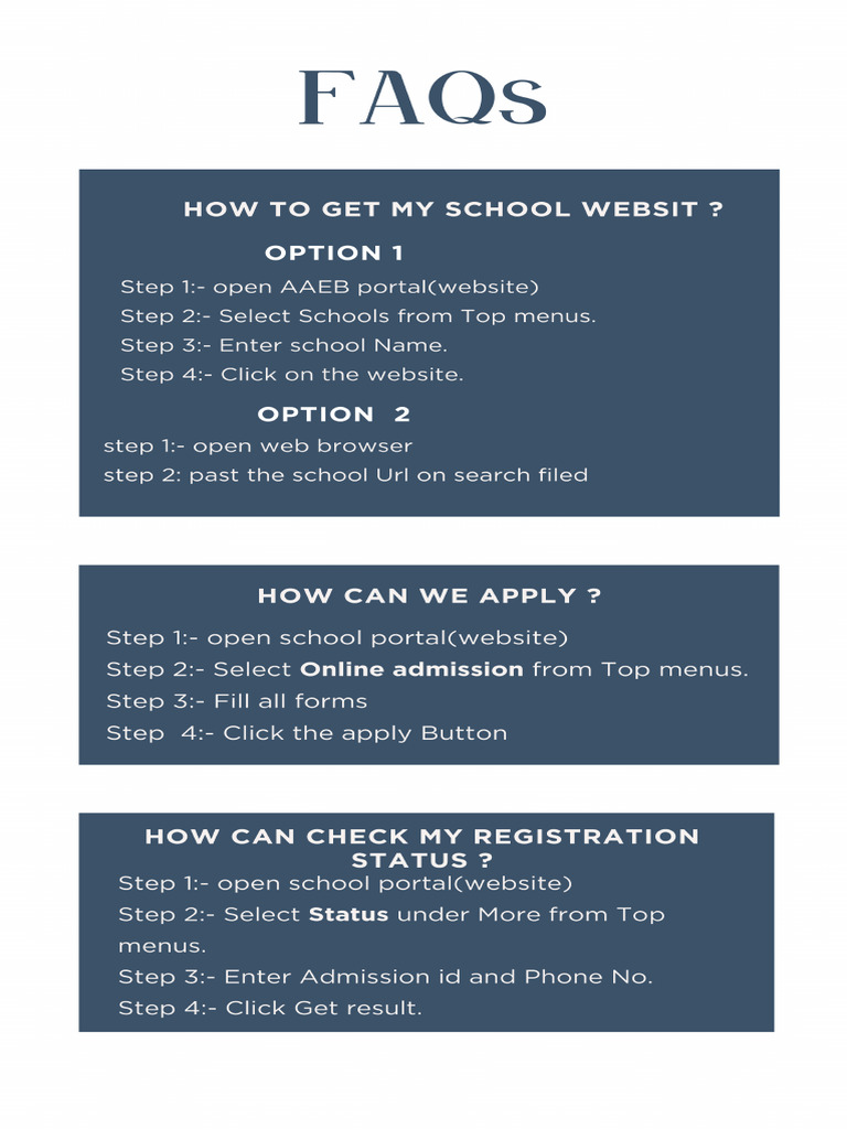 FAQ For Student | PDF