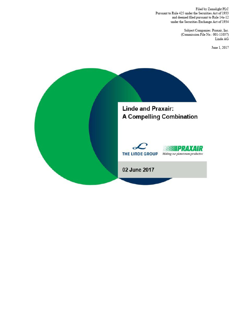 Merger Presentation Slides | PDF | Free Cash Flow | Debt