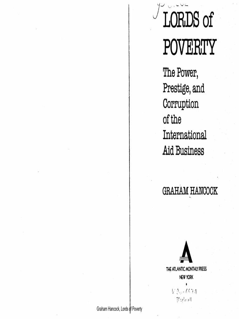 Lords of Poverty Analysis | PDF