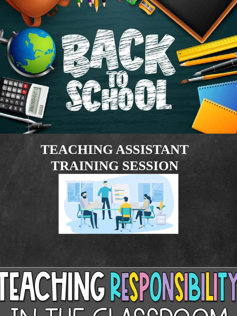 Ta Training Session 2024-2025 | PDF