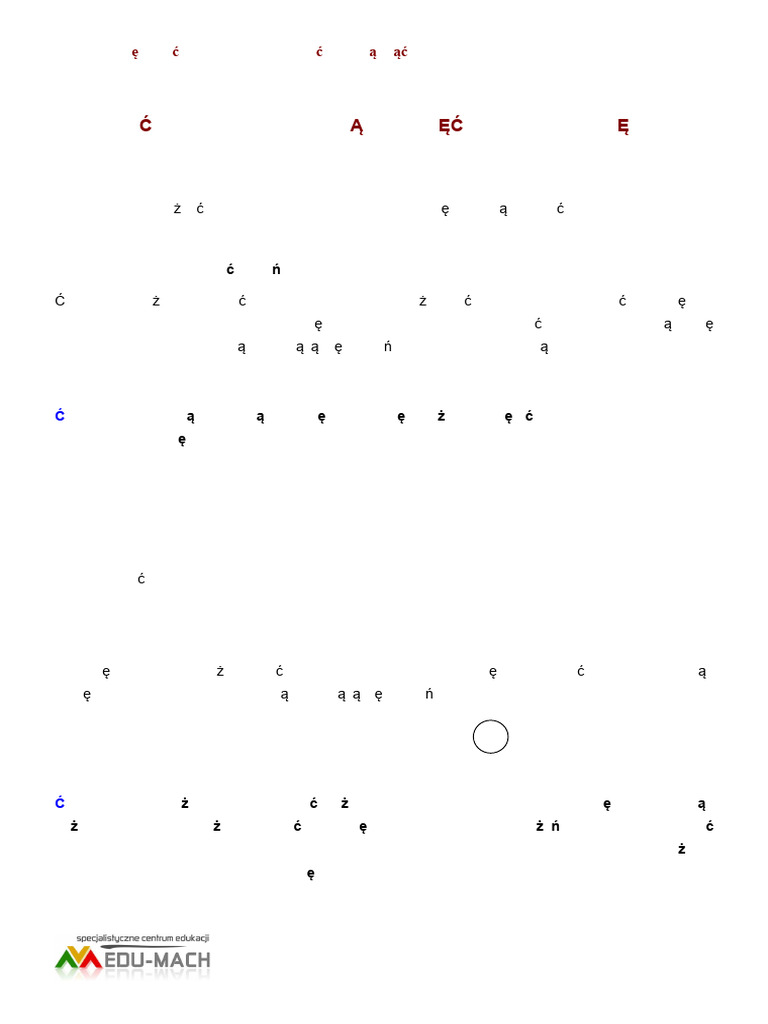 Wiczenia Doskonal Ce Pami I Koncentracj | PDF