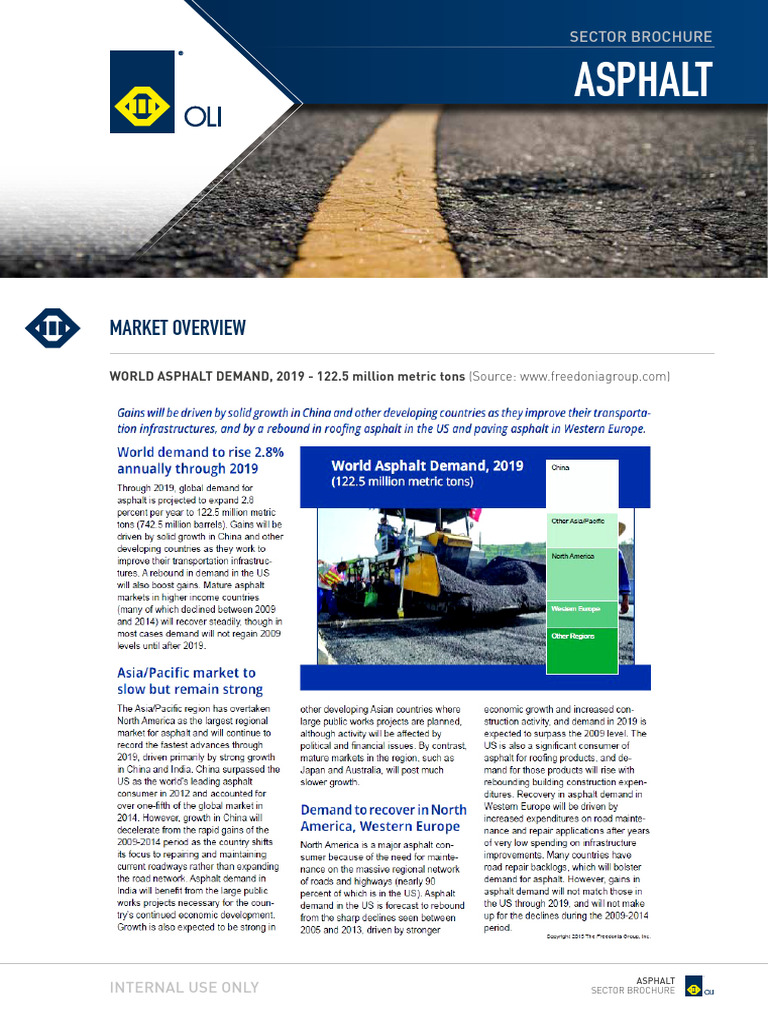 沥青行业SectorBrochure Asphalt | PDF