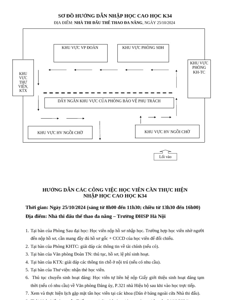 Huong Dan HV Nhap Hoc | PDF