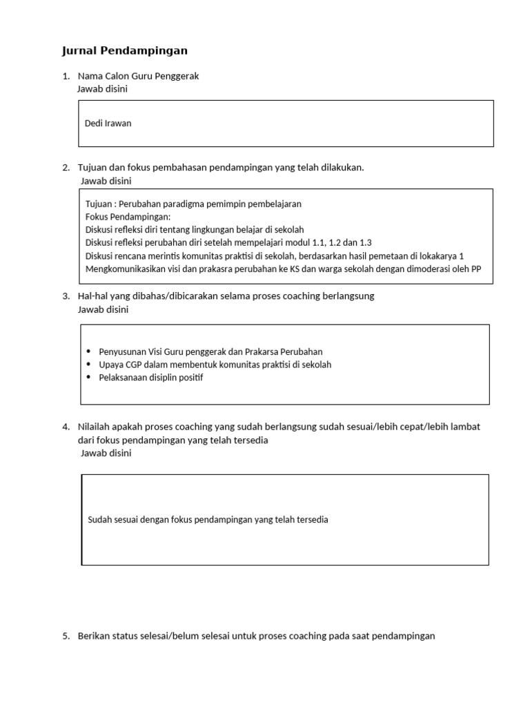 Jurnal Pendampingan - 2 - 062418 | PDF