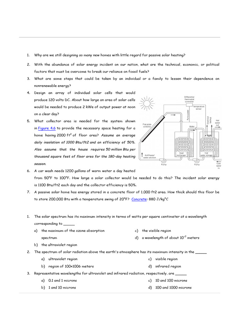 Tutorial 4 | PDF | Infrared | Radiation