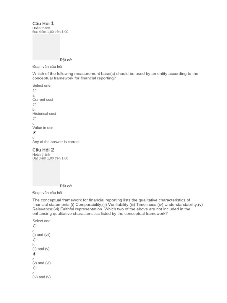 Chapter 1-Conceptual Framework | PDF | Income | International Financial ...