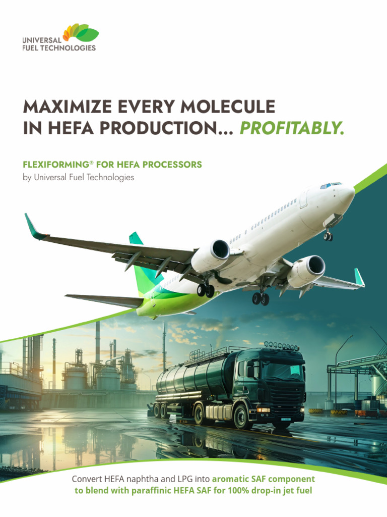 Brochure+HEFA+v1.4 Digital | PDF | Catalysis | Energy Technology